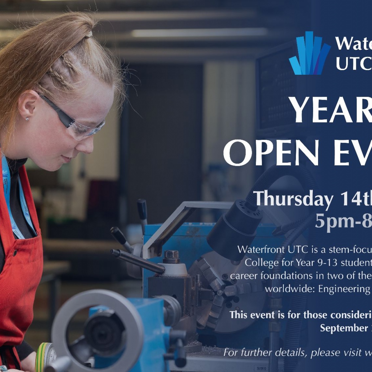 Waterfront UTC - Open Days