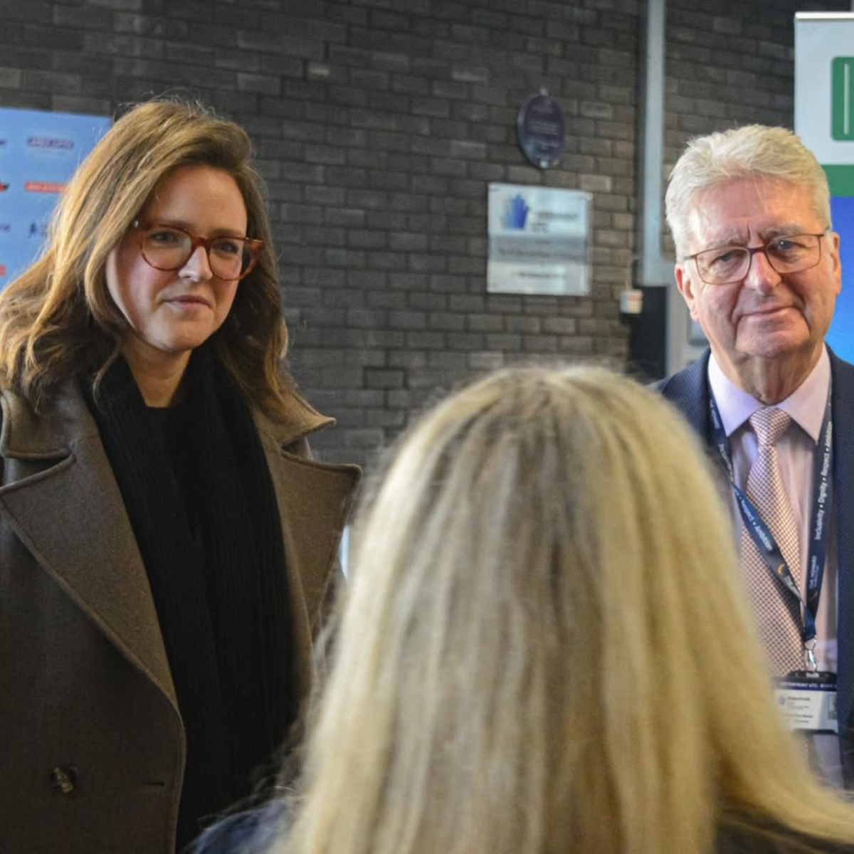Waterfront UTC - Lauren Edwards, MP, Visits Careers Fair